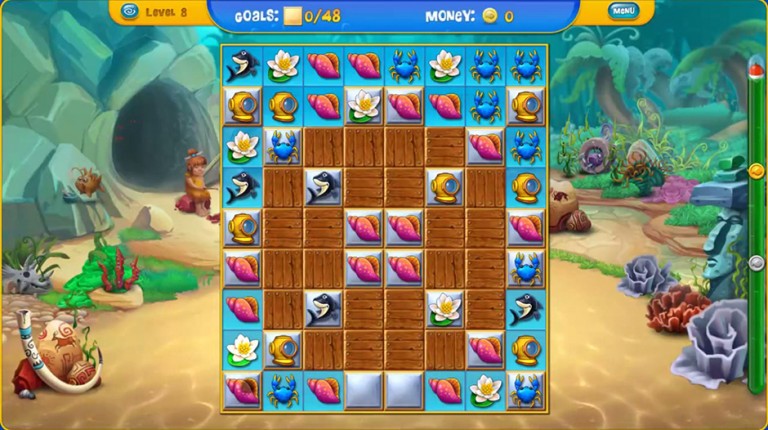 Fishdom - Depths of Time Walkthrough - GameHouse