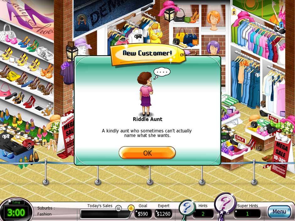 Shop-N-Spree – Family Fortune Walkthrough - GameHouse