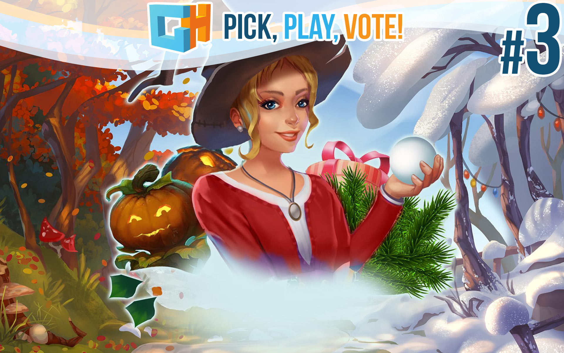 Pick, Play, Vote #3 | Can You Guess November's Top Games?💭 - GameHouse